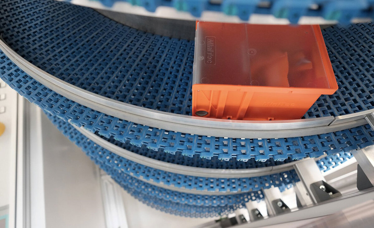 Top product of the month: The WF3000 spiral conveyor | MiniTec